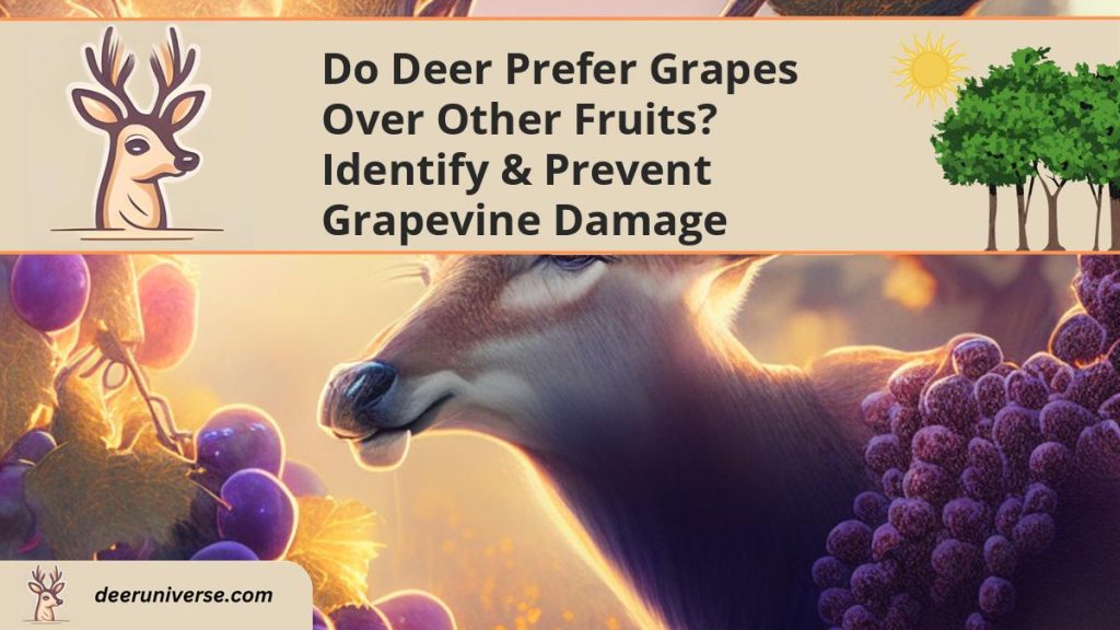 Do Deer Eat Grapes? Identify & Prevent Grapevine Damage - Deer Universe